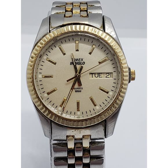 Timex | Accessories | Mens Timex Indiglo Watch Calendar On Face 4775964 ...